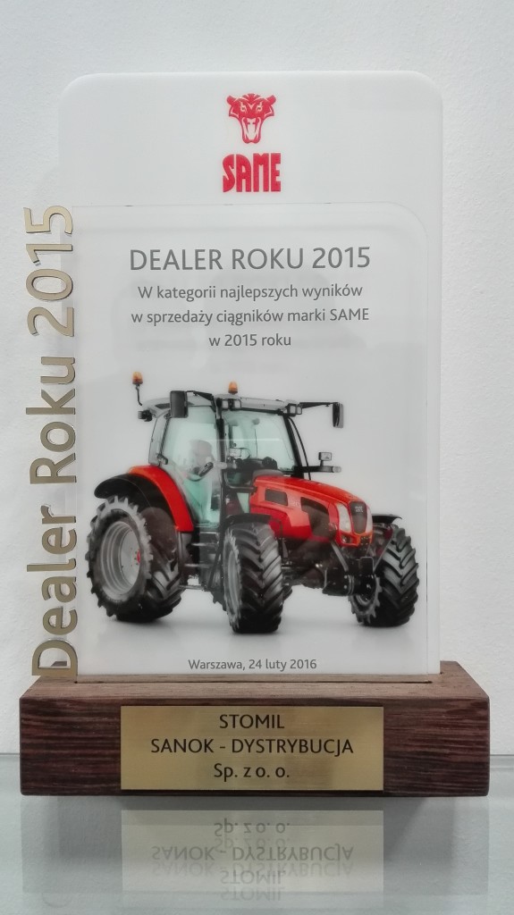 Stomil AGRO Dealerem Roku ciągników SAME - StomilAgro.pl